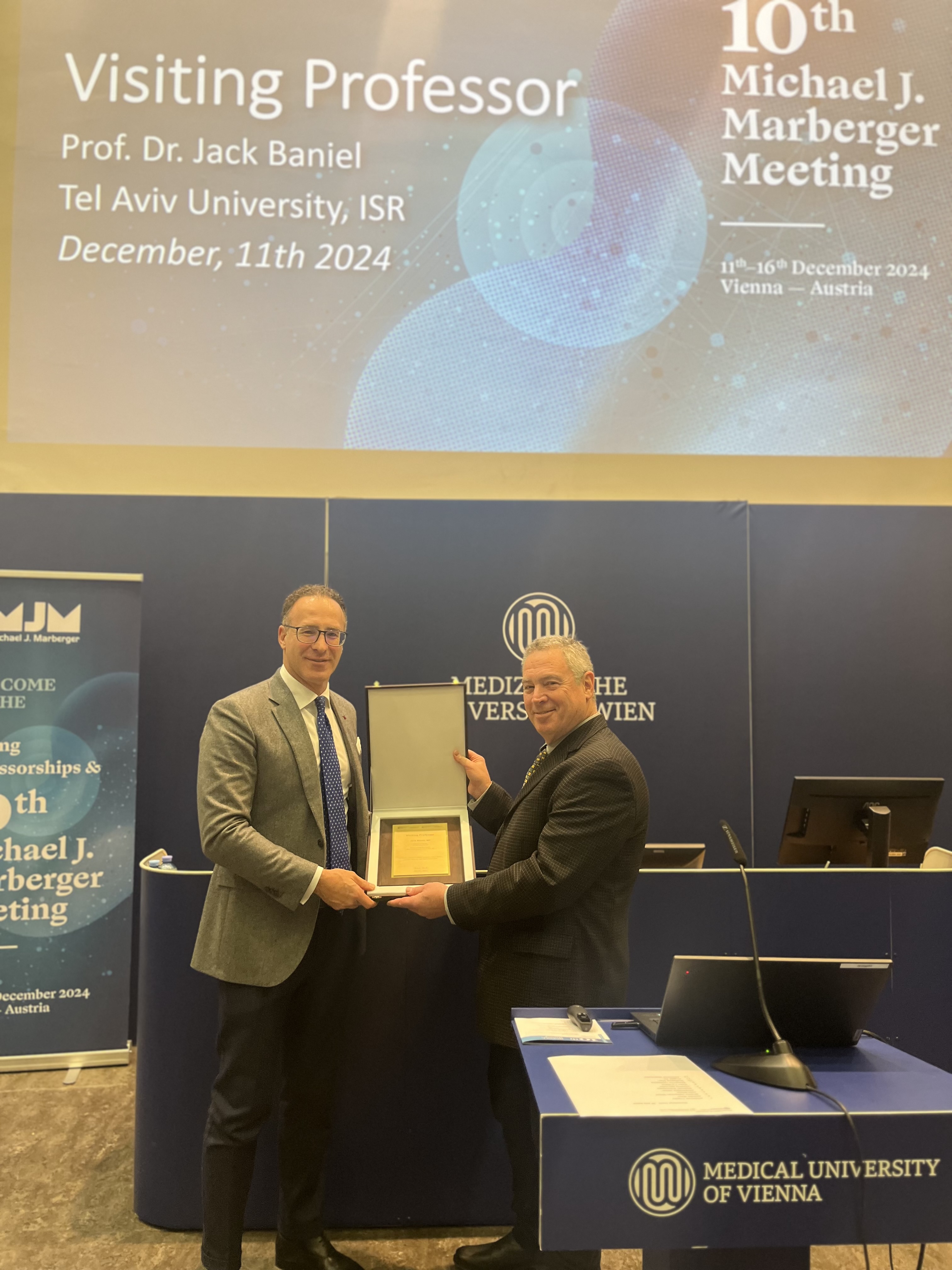 Visiting Professorships & 10th Michael J. Marberger Meeting 2024 | MedUni Wien
