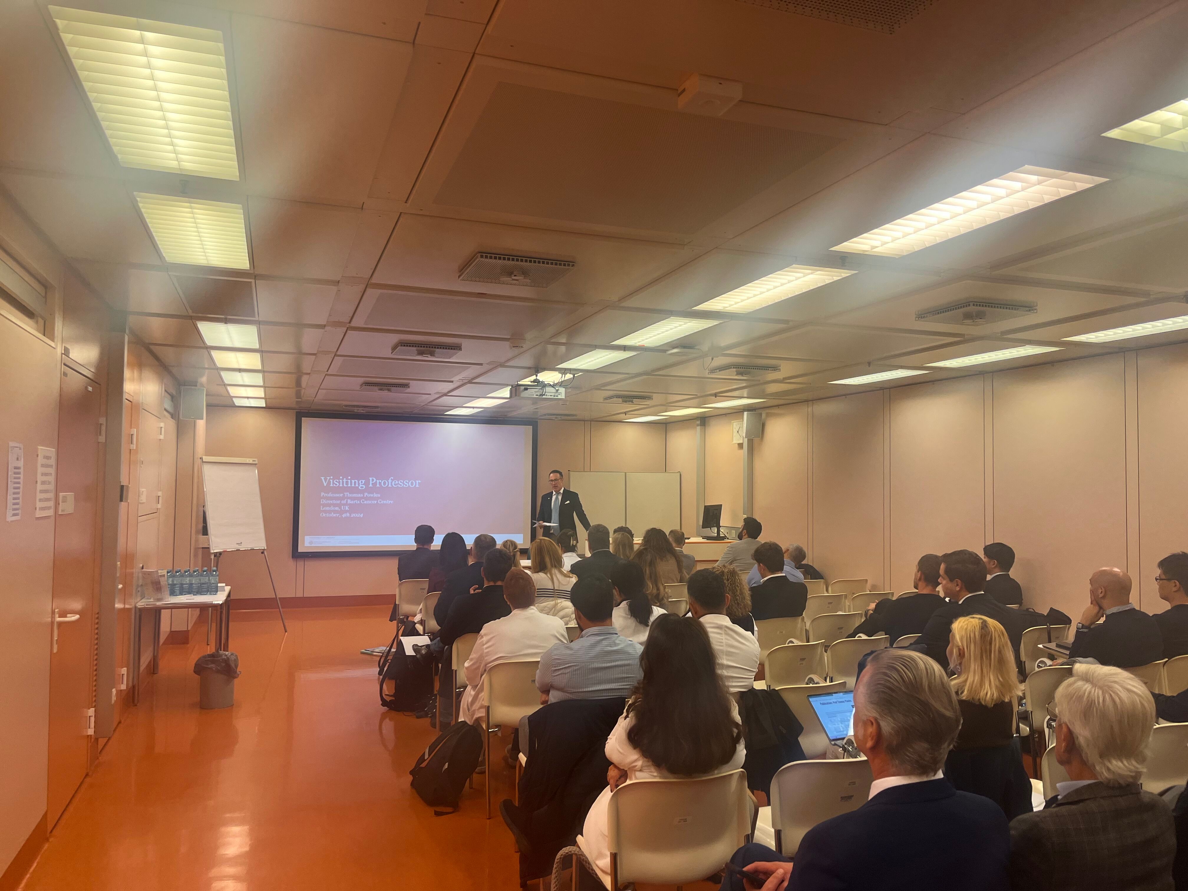 Visiting Professor Tom Powles on October 4th | MedUni Wien