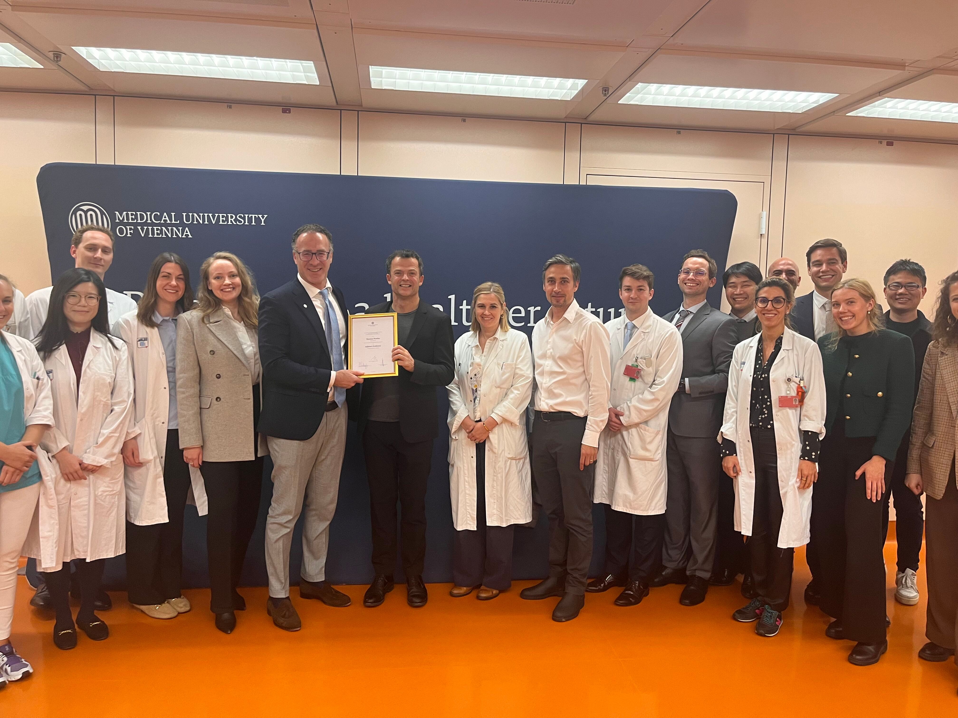 Visiting Professor Tom Powles on October 4th | MedUni Wien